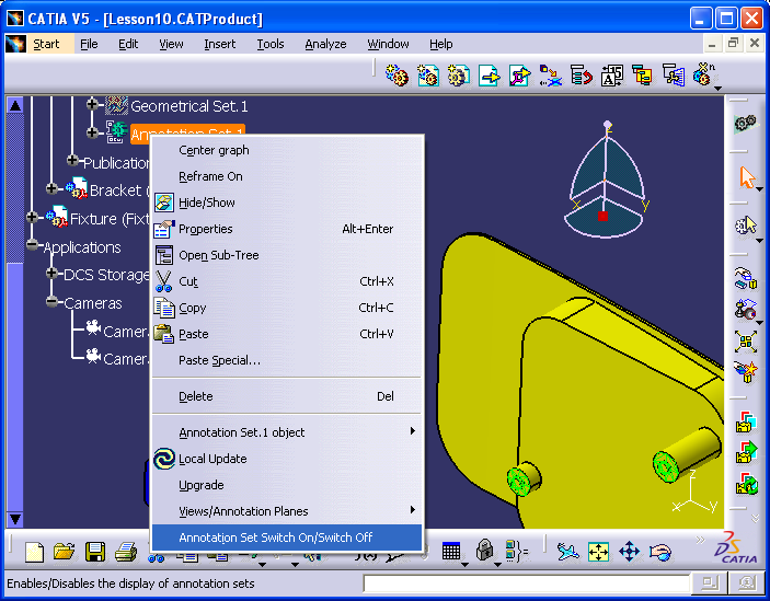 CATIA V5 General Information CATIA V5 Functions Adding GD T In CATIA V5 On Off FT A And FD 